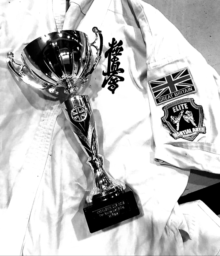 Karate logo on your DOGi / Uniform - Elite Martial Arts Richmond