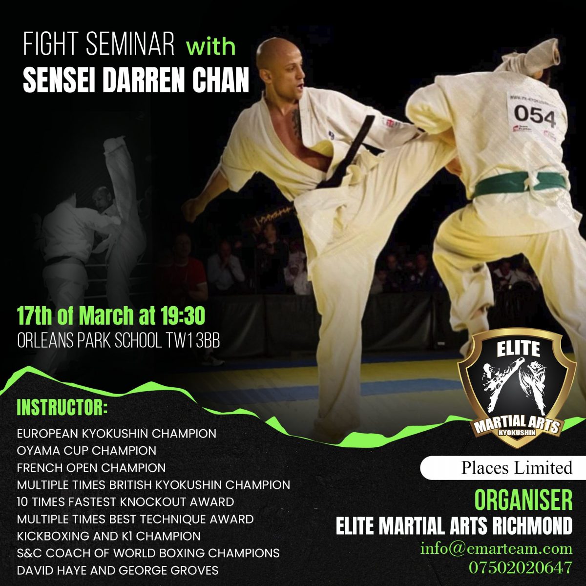 DARREN CHAN - Elite Martial Arts Richmond